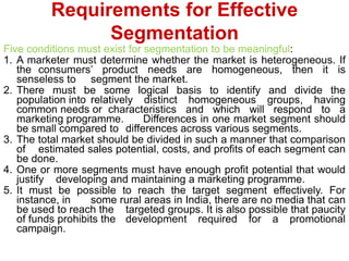 Market segmentation | PPTX | Business | Business and Finance