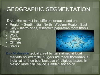 Market segmentation | PPT