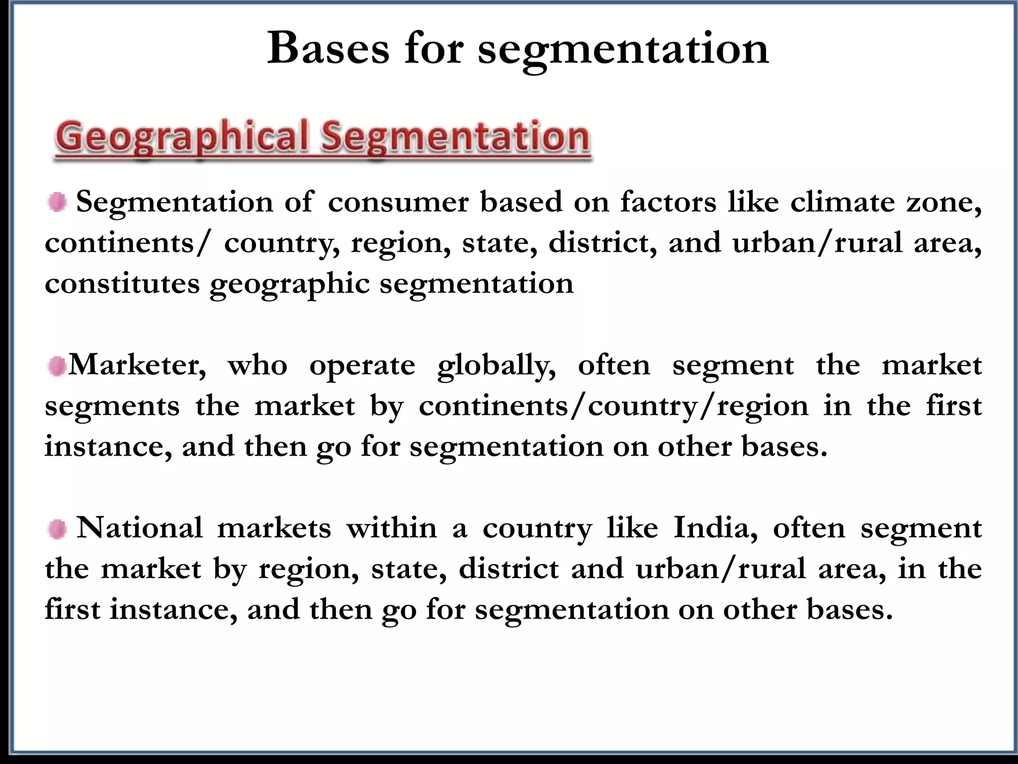 Market Segmentation PPT | PPTX