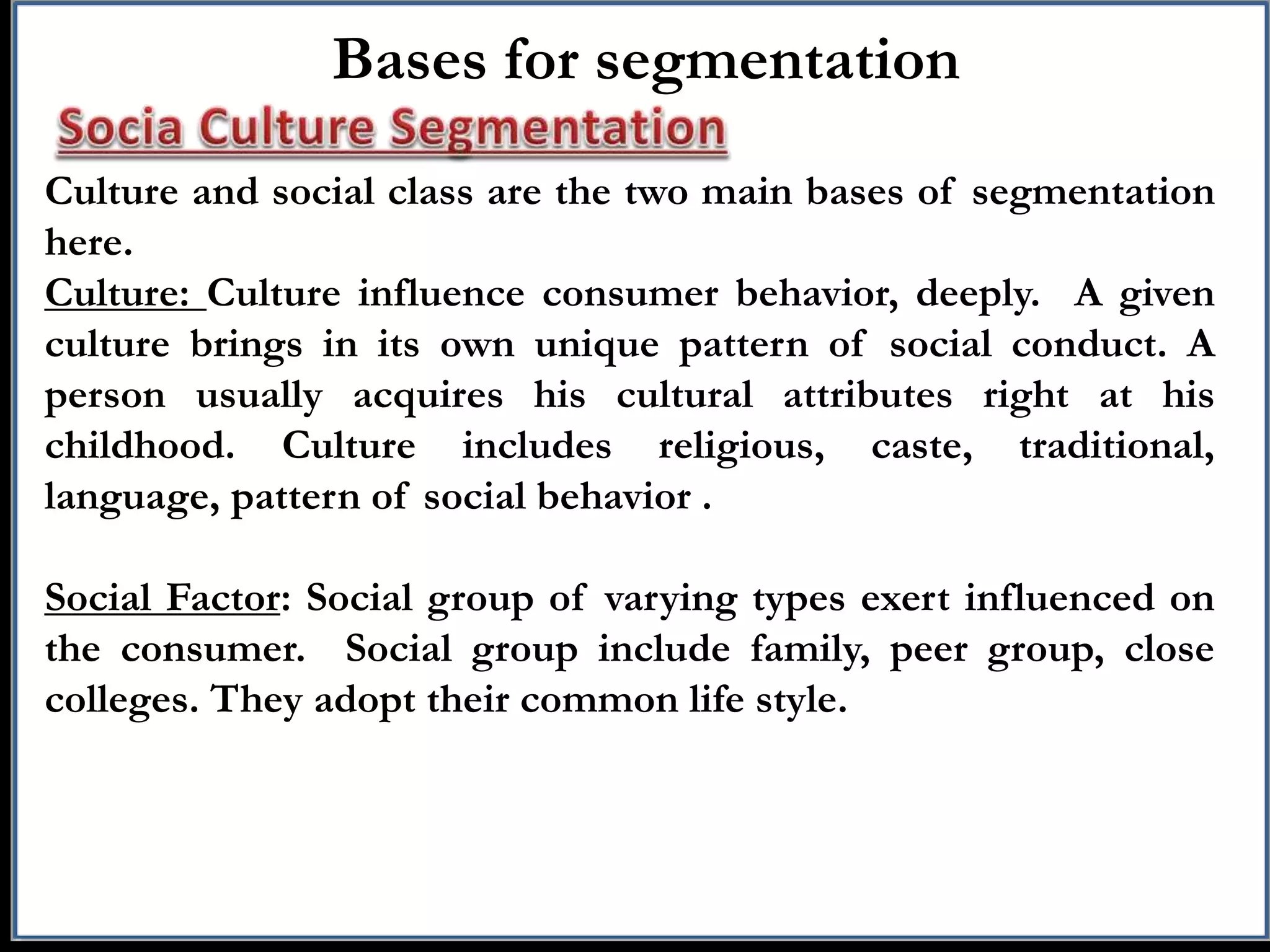 Market Segmentation PPT | PPTX