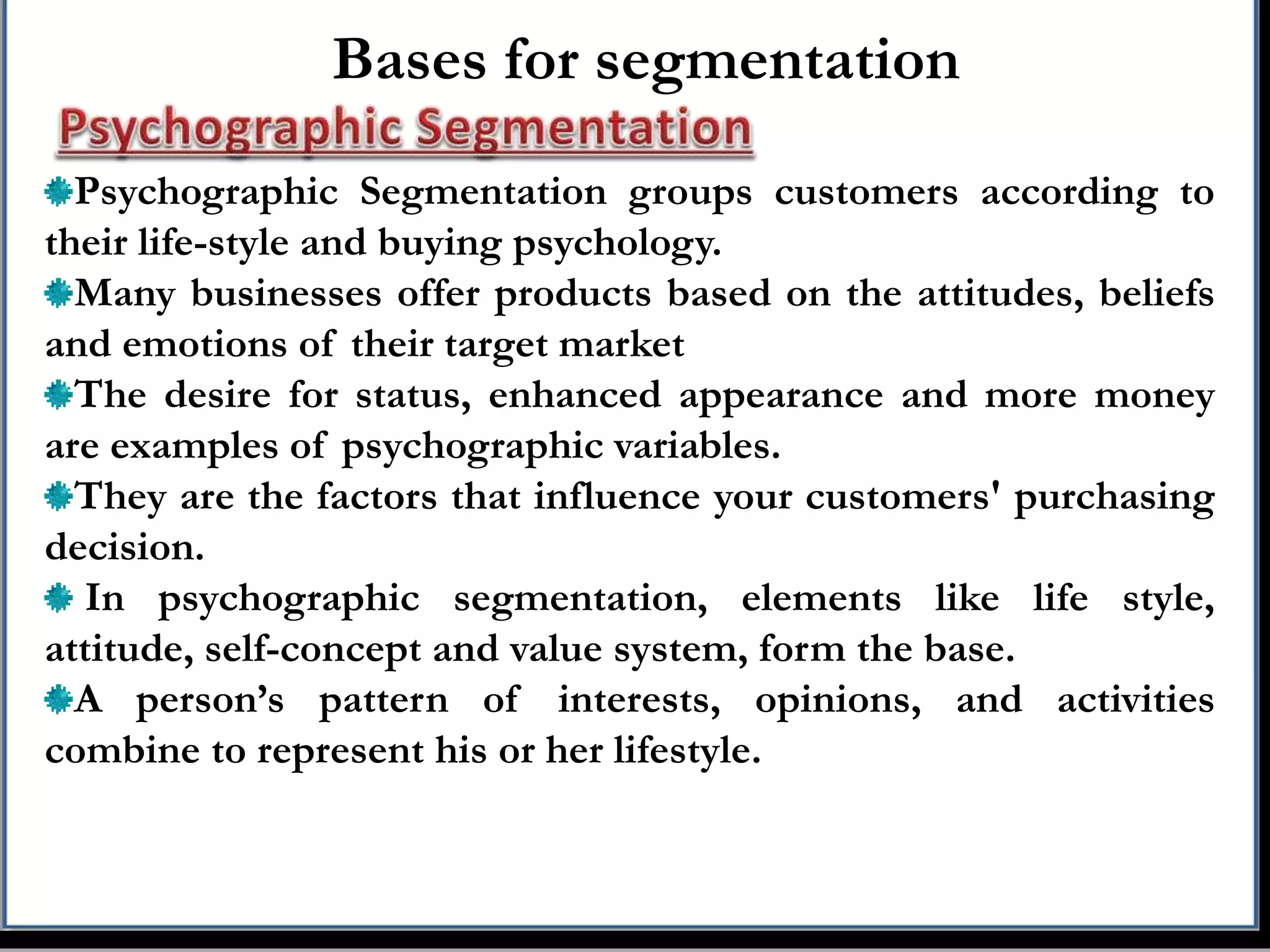 Market Segmentation PPT | PPTX