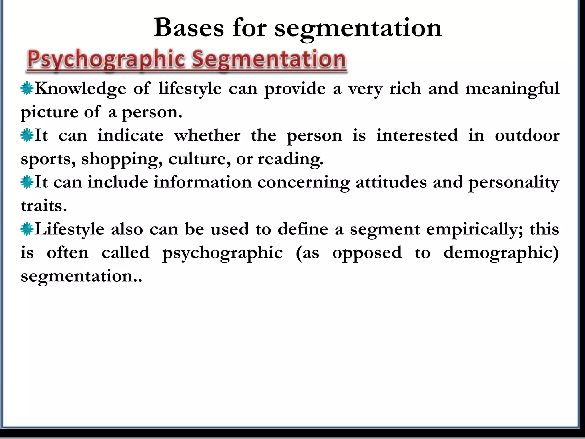 Market Segmentation PPT | PPTX