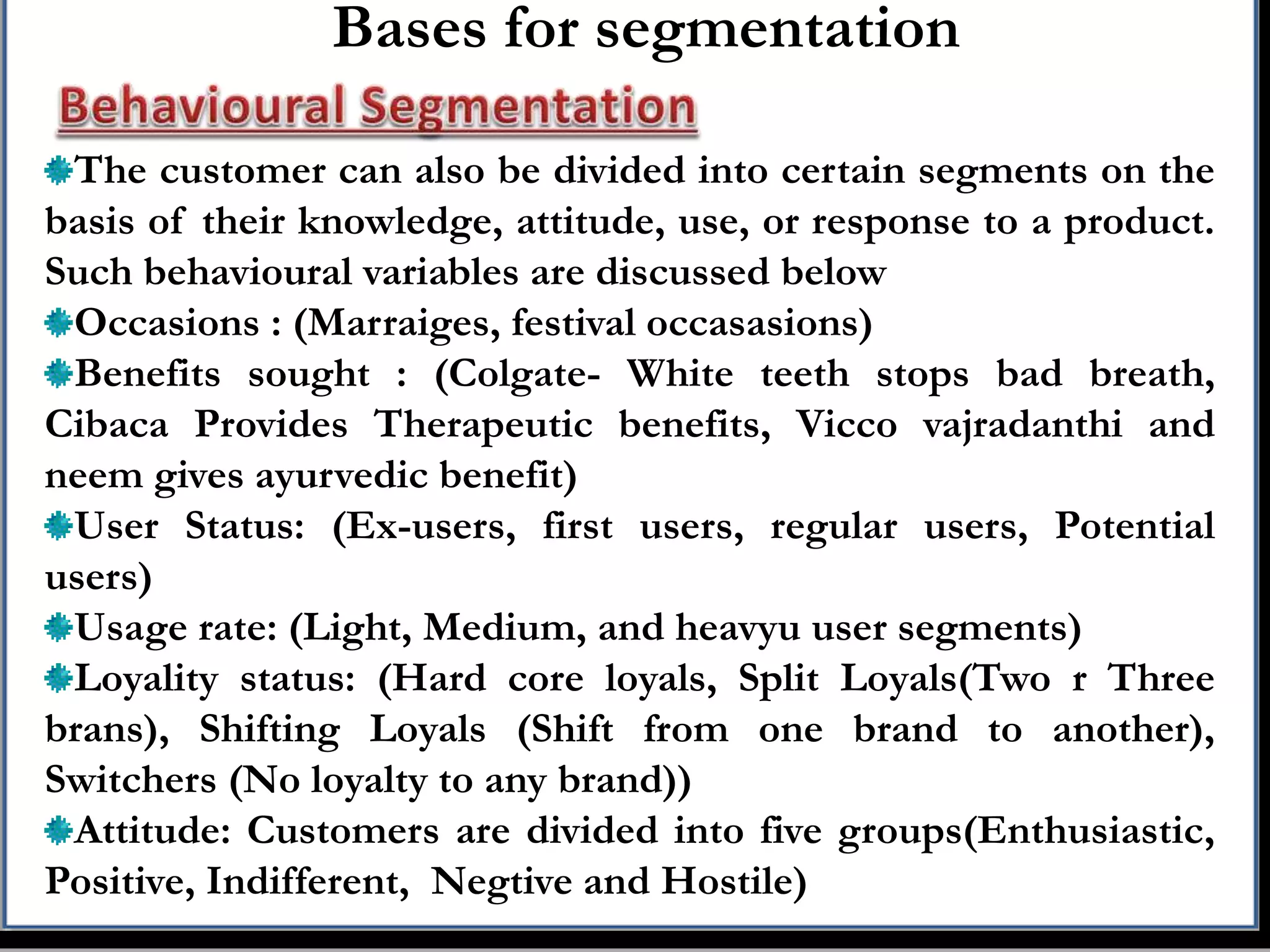 Market Segmentation PPT | PPTX