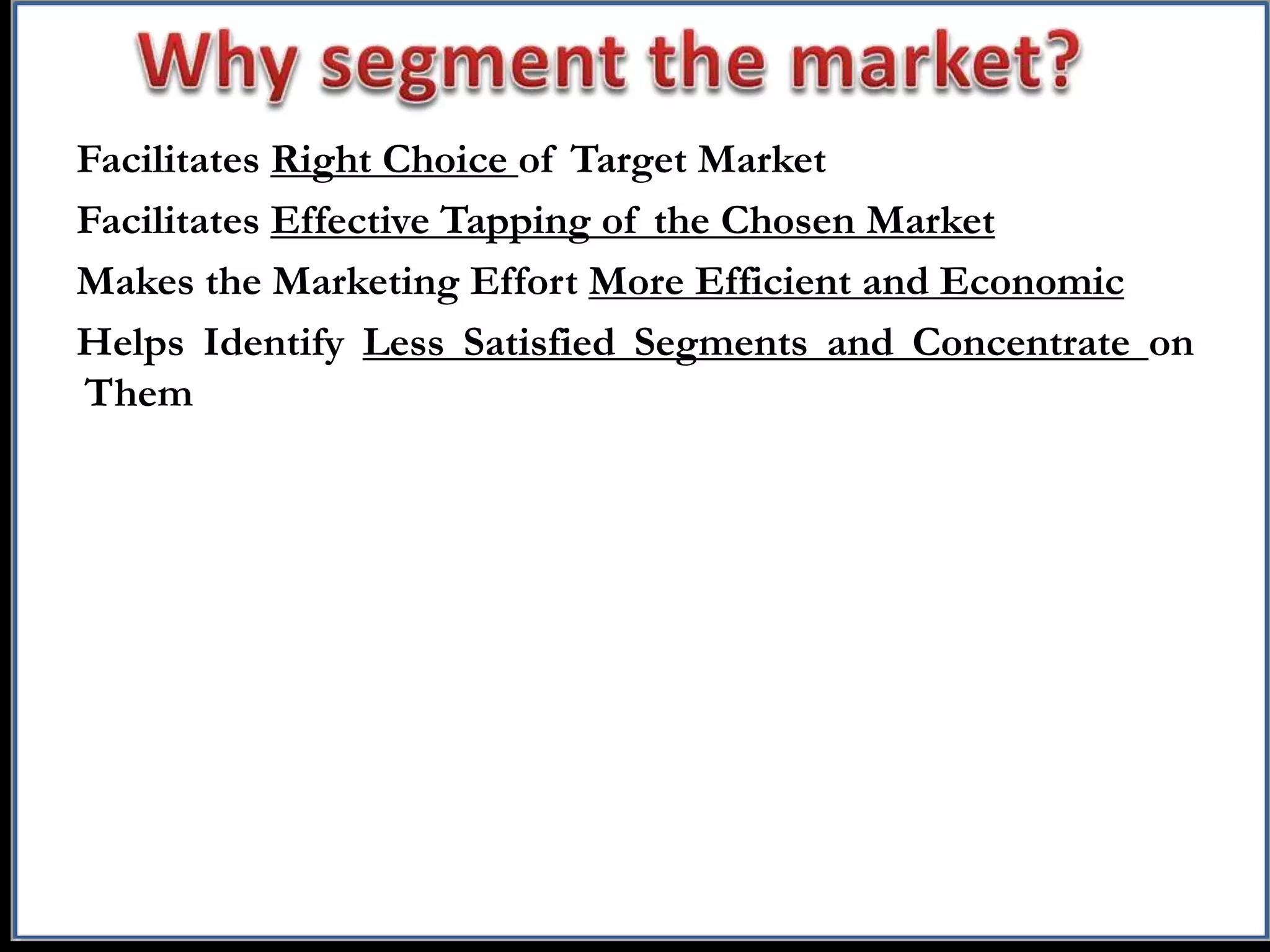 Market Segmentation PPT | PPTX