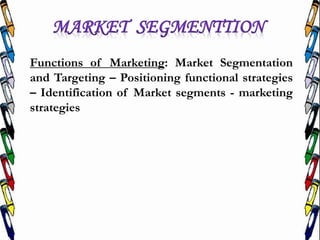 Market Segmentation PPT | PPTX