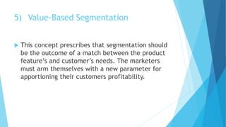 Market segmentation | PPT