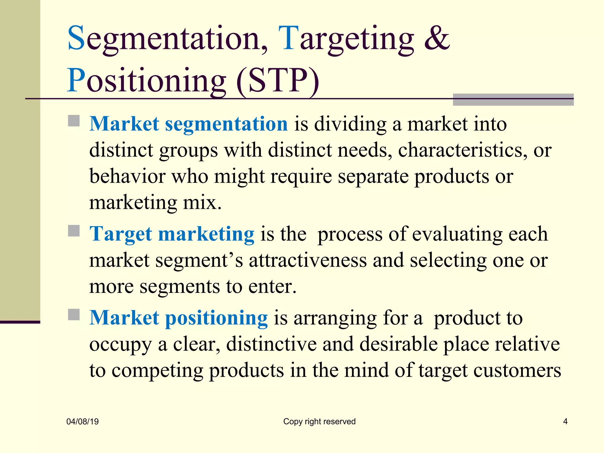 Market segmentation | PPT | Free Download