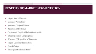 Market segmentation | PPT