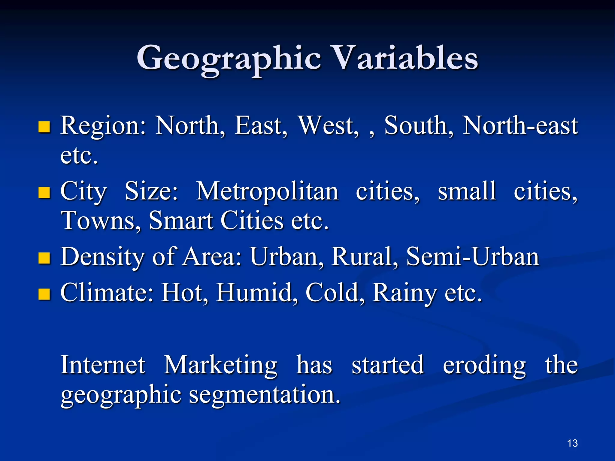 Market segmentation marketing.ppt