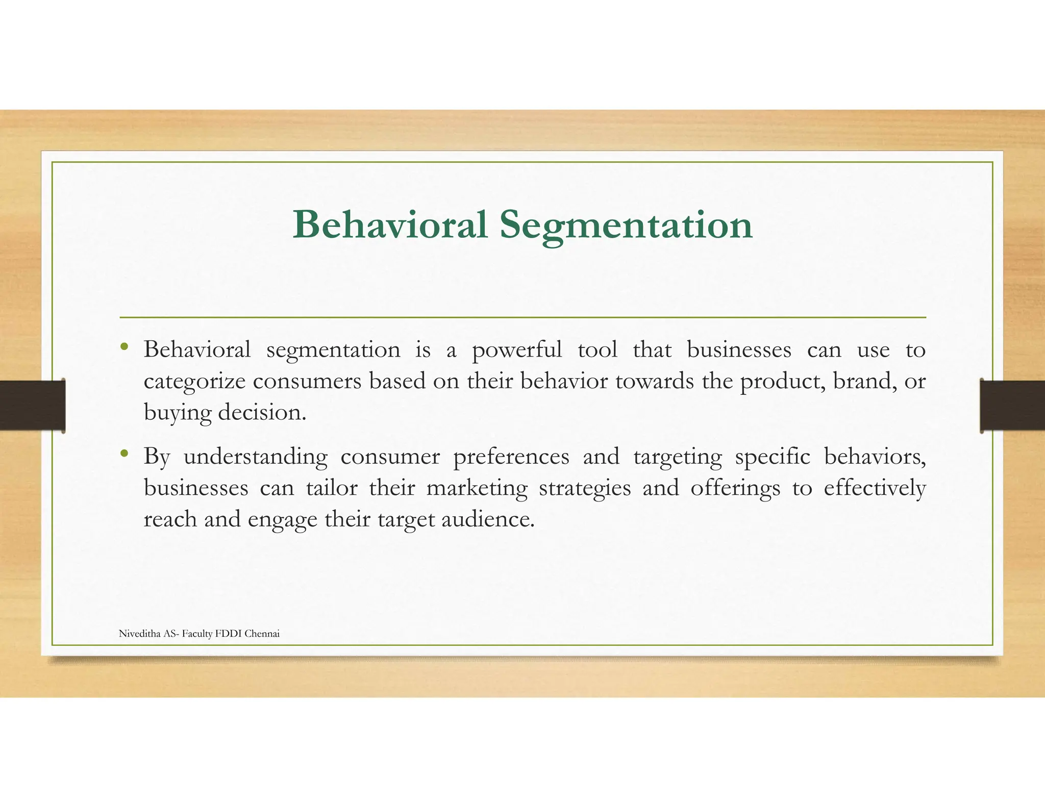 Market segmentation: Segments of a market refer to distinct groups of ...