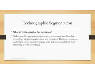 Market segmentation: Segments of a market refer to distinct groups of ...
