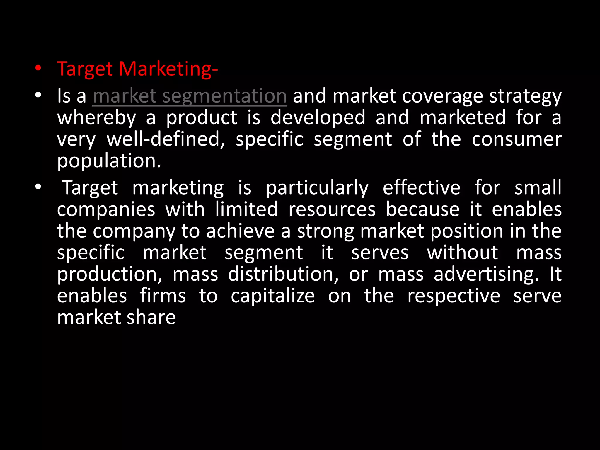 Market segmentation PPT | PPTX