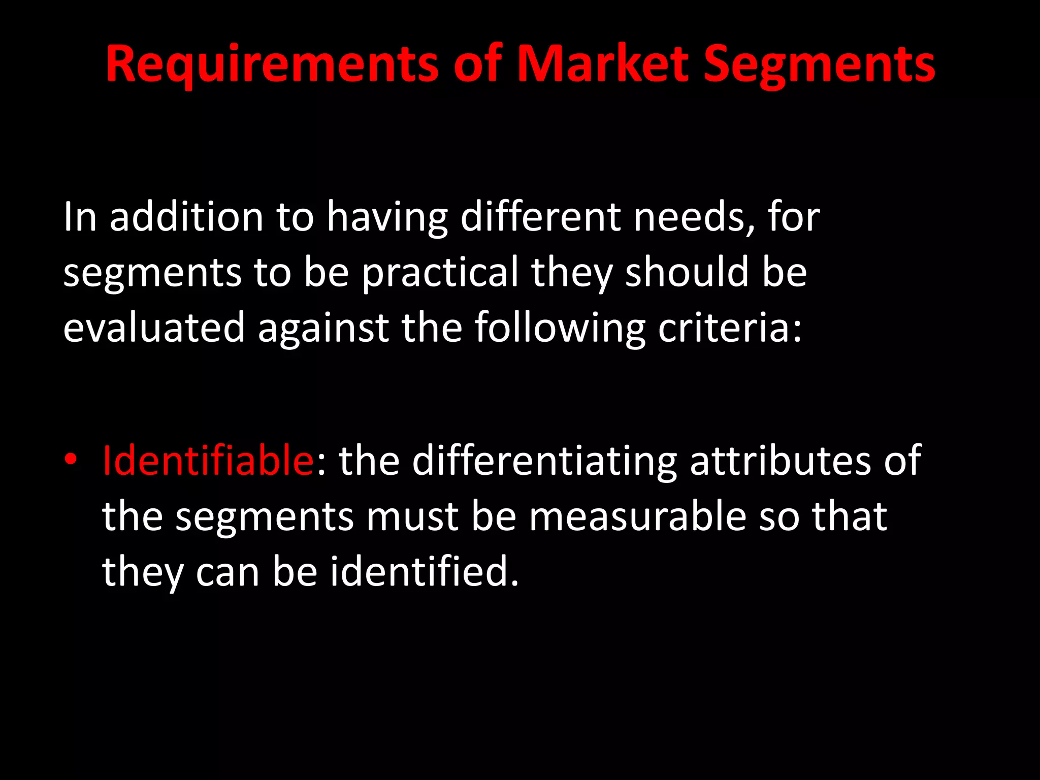 Market segmentation PPT | PPTX