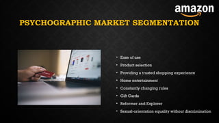 Market segmentation Amazon made by TSUE students | PPTX | Business ...