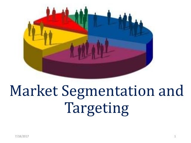 Market segmentation and targeting