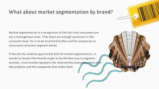 Market segmentation by brand | PDF