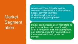 Consumer Behavior -Market segmentation | PPTX