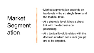 Consumer Behavior -Market segmentation | PPTX | Marketing and ...