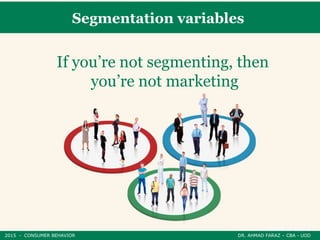 Market segmentation in Consumer Behavior | PPT