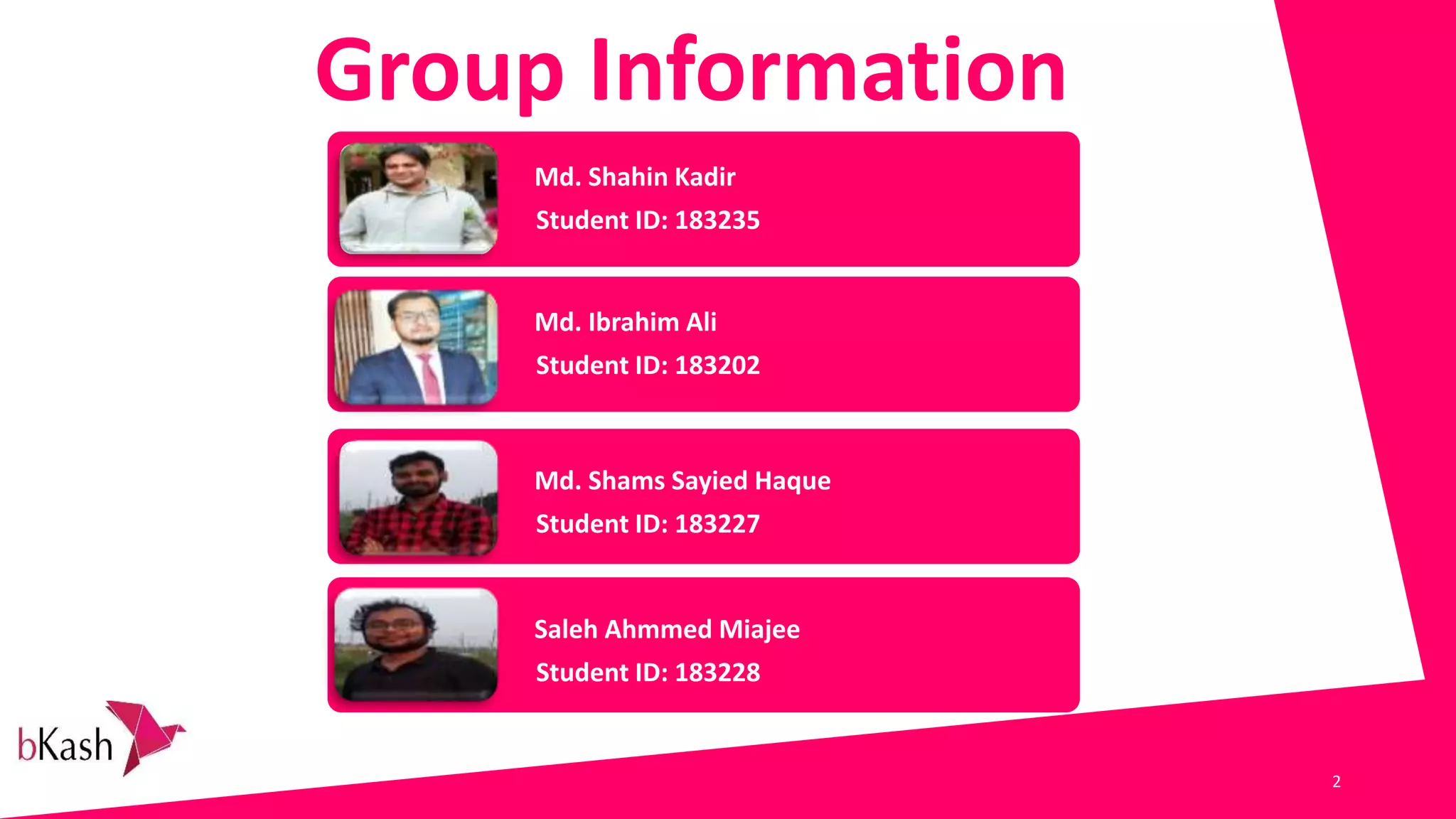 Market segmentation of bkash | PPTX