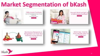 Market segmentation of bkash | PPTX
