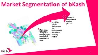 Market segmentation of bkash | PPTX