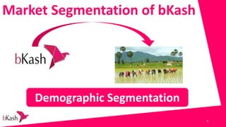 Market segmentation of bkash | PPTX