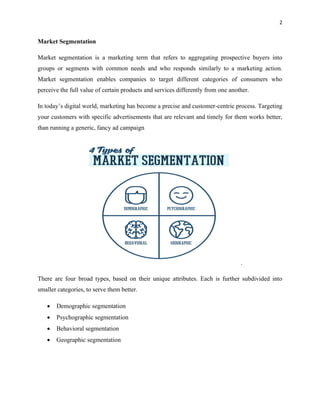 Market segmentation of colgate converted | PDF