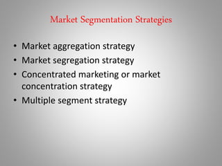 Market segmentation & positioning | PPTX