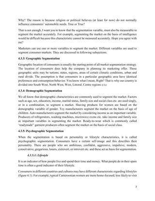 MARKET SEGMENTATION, POSITIONING AND TARGETING | PDF