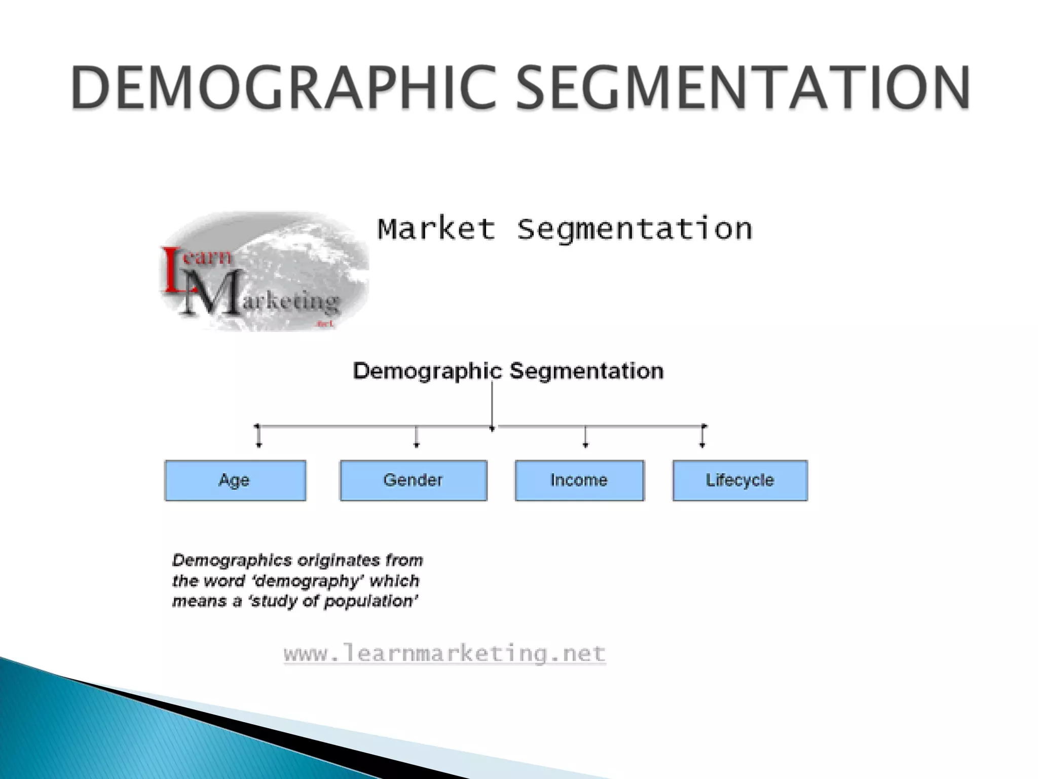 Market segmentation ppt | PPT