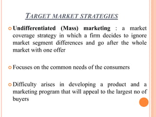 Market segmentation & targeting | PPT