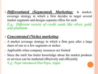 Market segmentation & targeting | PPT