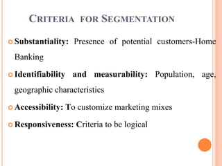 Market segmentation & targeting | PPT