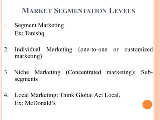 Market segmentation & targeting | PPT