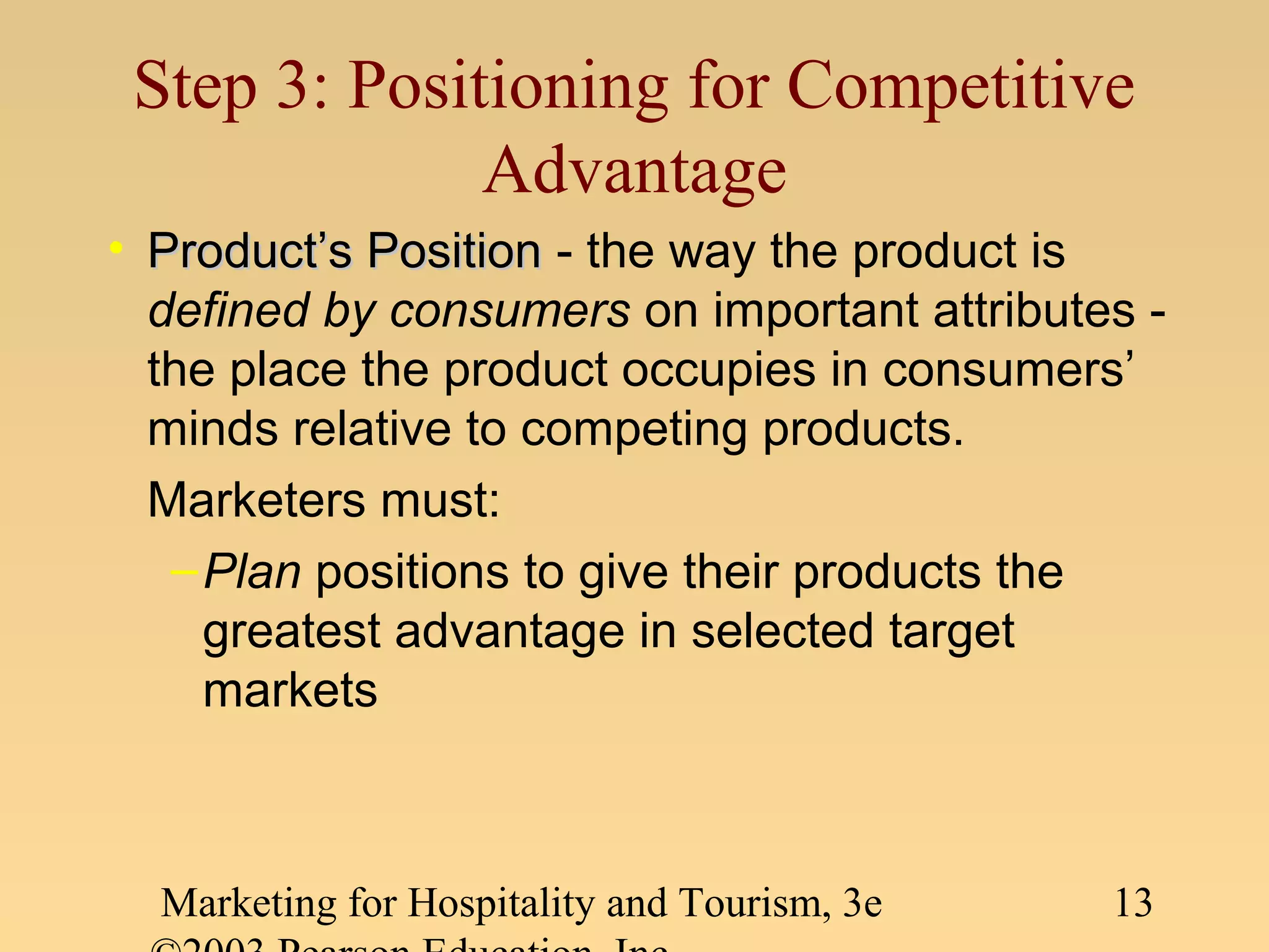 Market Segmentation, Targeting and Positioning | PPT