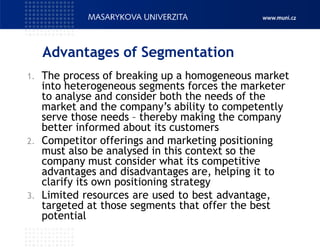 Market Segmentation, Targeting, and Positioning - Leonard.pptx ...