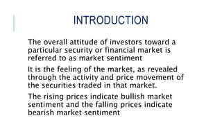 What is Market Sentiment? | PPTX