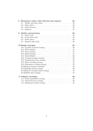 Market microstructure simulator. Overview. | PDF