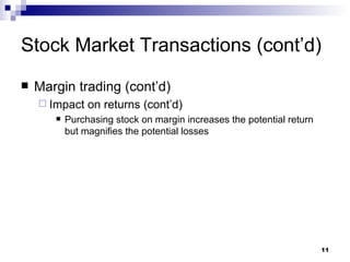 Market startegis and microstructure 8 | PPT