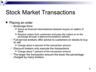 Market startegis and microstructure 8 | PPT