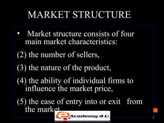 Market structure | PPT