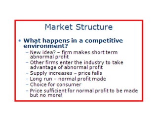 Market structure | PPT