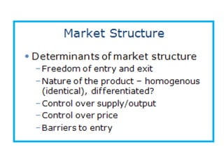 Market structure | PPTX