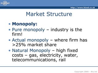 Market Structure | PPT