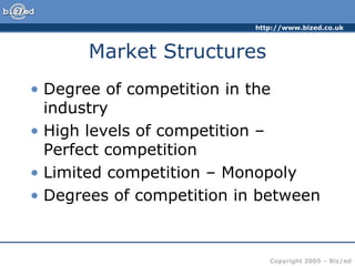 Market Structure | PPT