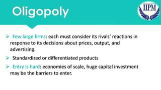 Market Structure and Types of Market Structure | PPTX