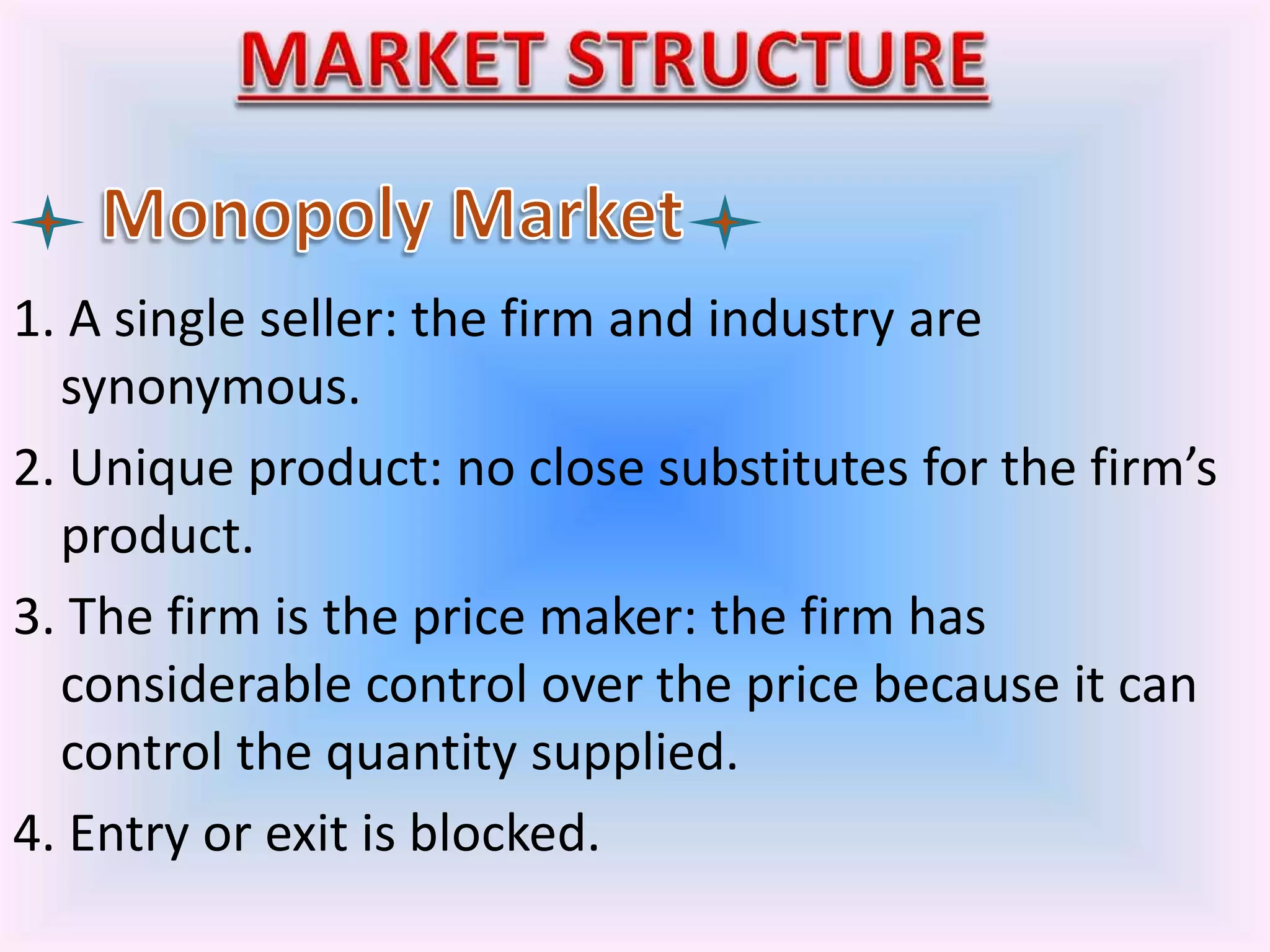 Market structure | PPTX