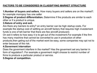 Market structure | PPTX