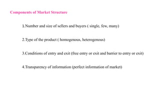 Market structure | PPTX